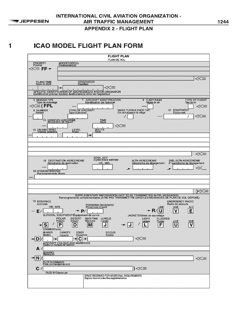 2. CARA ISI FLIGHT PLAN | PDF