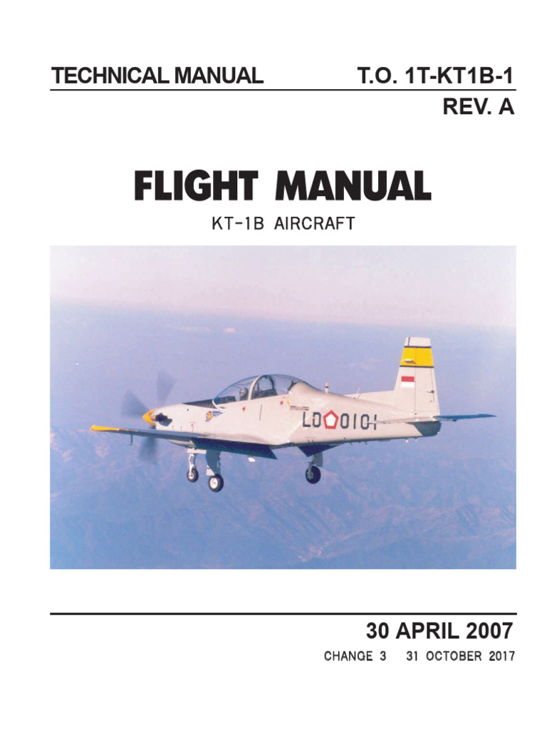 2. Flight Manual Kt-1b | Download Free PDF | Landing Gear | Aircraft ...