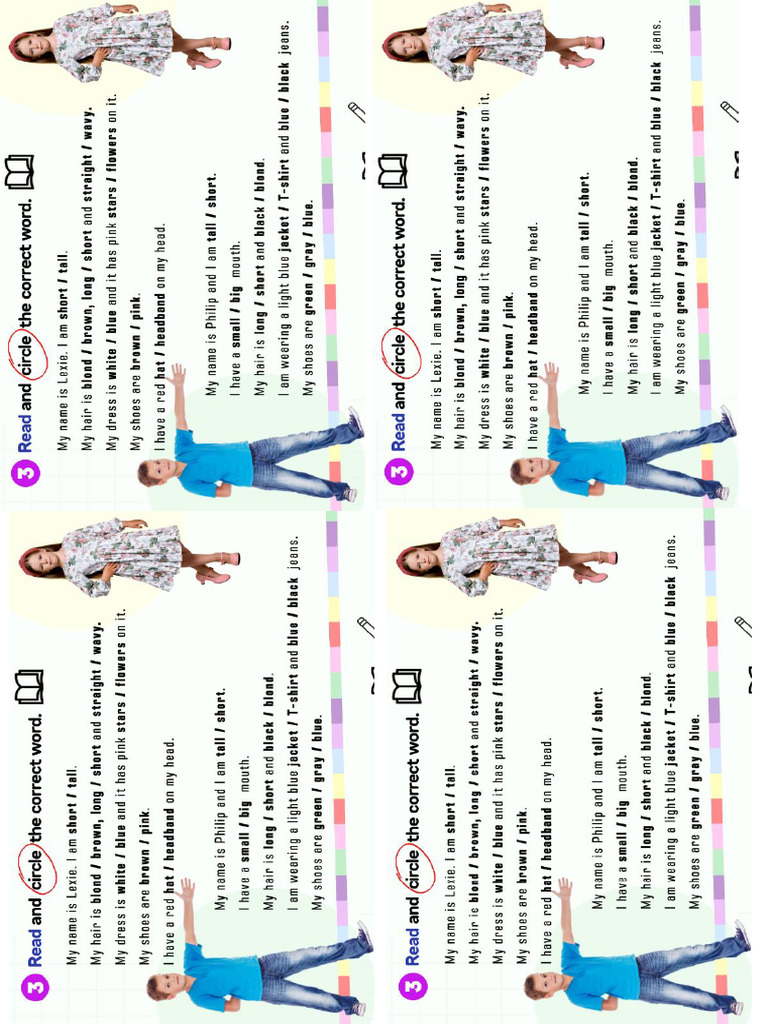 Read and Circle - Description | PDF