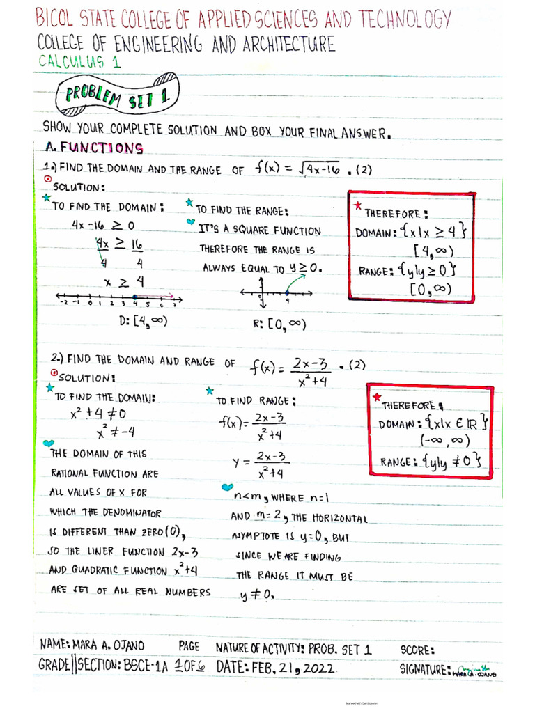 PROB - SET.1.calculus 1 | PDF
