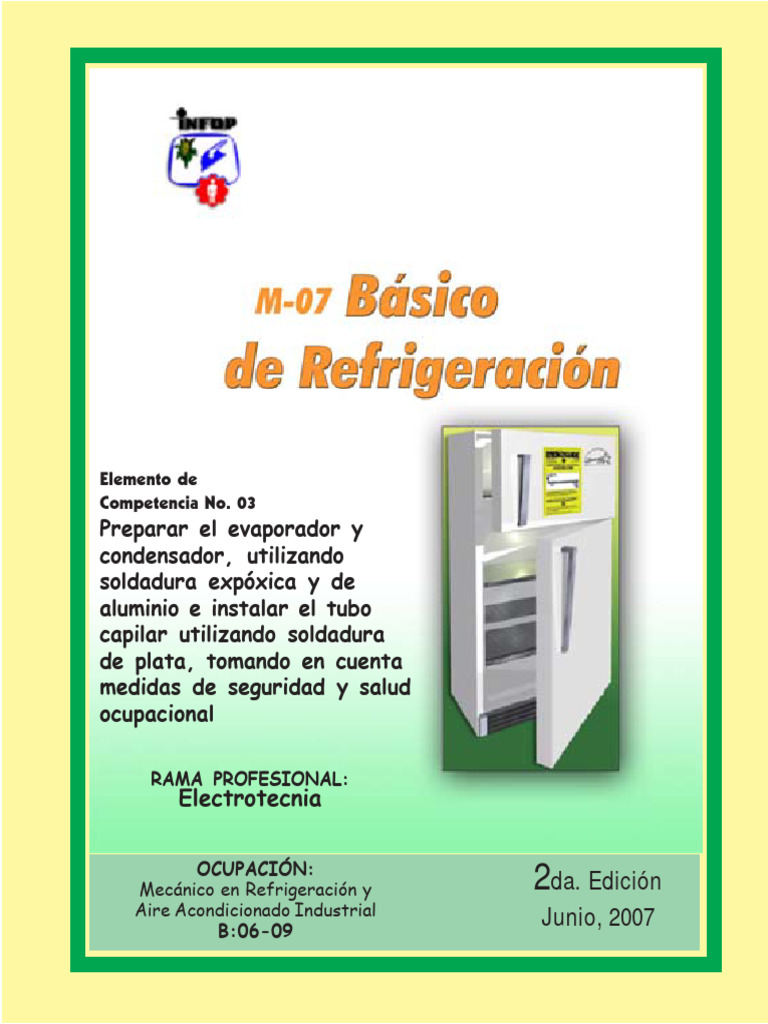 139 Refri Prepara El Evaporador y Condensador 3 | PDF | Refrigeración | Presión