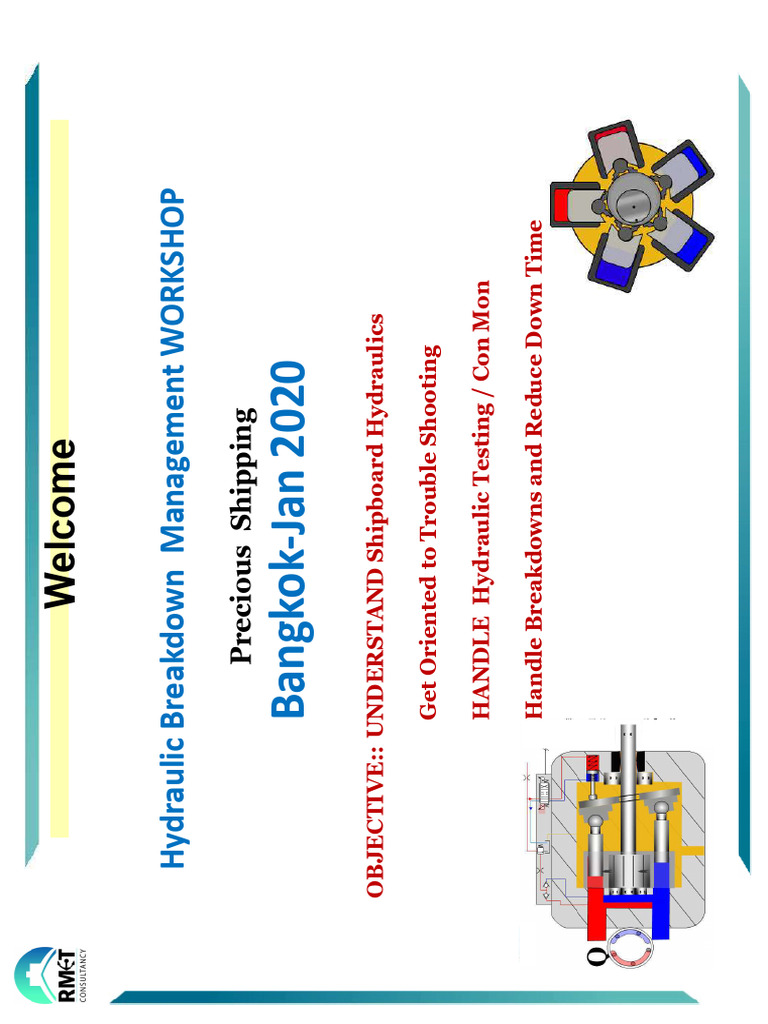 HYD Basic Handout | PDF | Pump | Fluid Dynamics