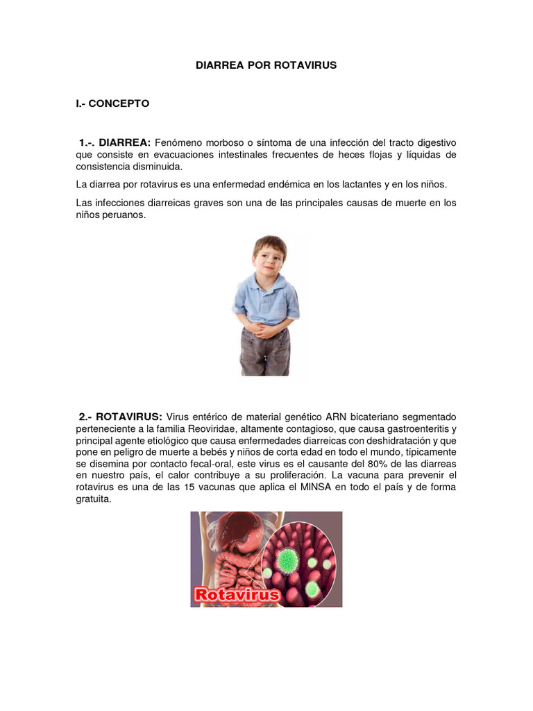 Diarrea Por Rotavirus - Último. | PDF | Diarrea | Epidemiología