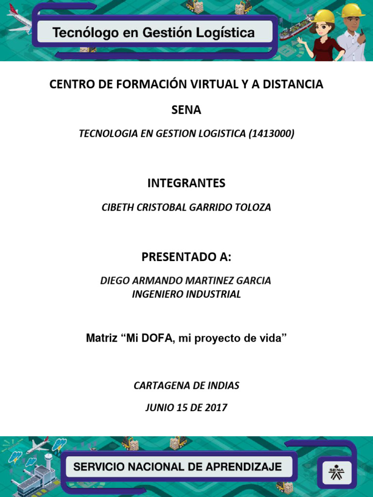 Evidencia - 7 - Matriz - Mi - DOFA - Mi - Proyecto - de - Vida (1 ...