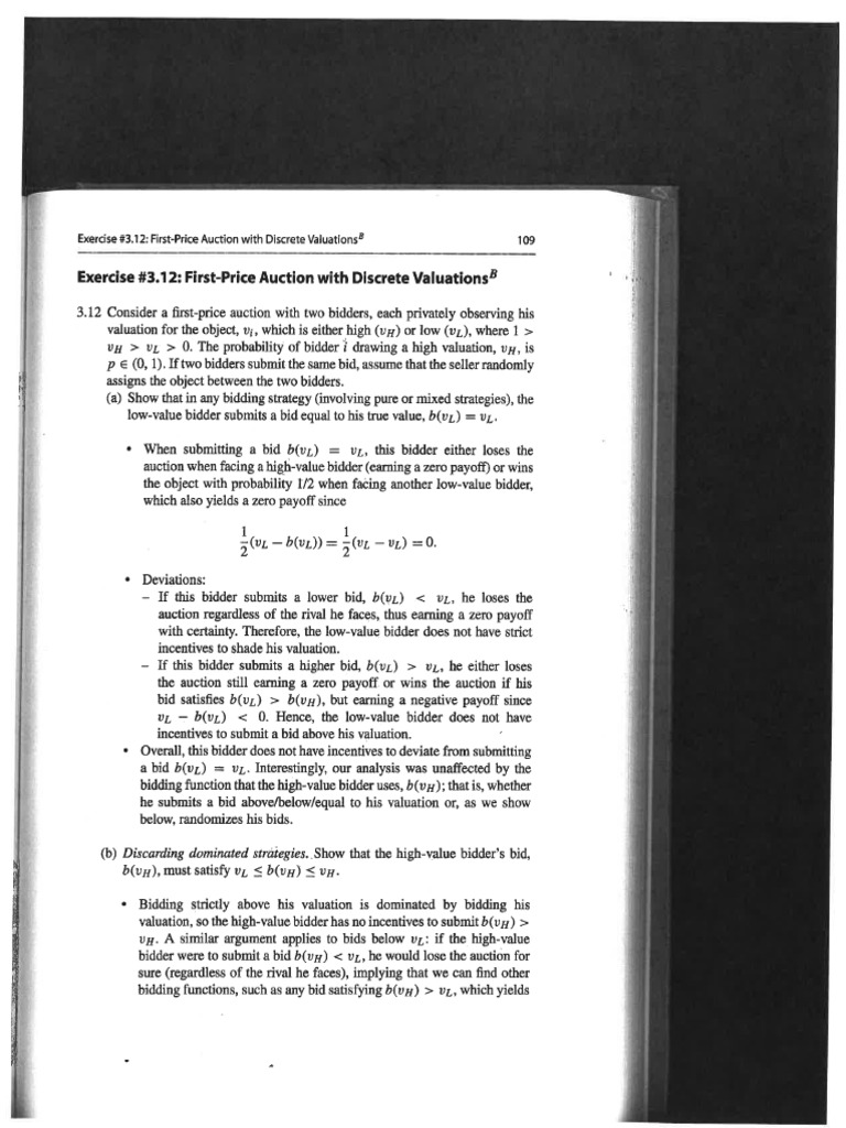 Game Theory Slides Chapter 5x5examples of Msne With Continuous Strategy Spaces | PDF