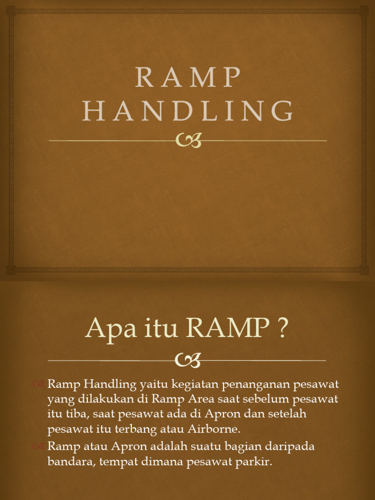 Copy-R A M P Handling | PDF | Bisnis