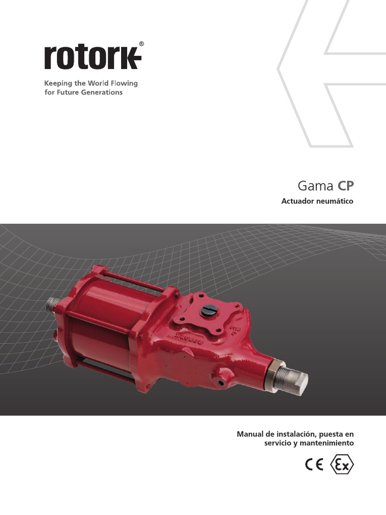 Actuador Neumatico Manual Rotork | PDF | Solenoide | Tornillo Actuador Neumatico Manual Rotork | PDF | Solenoide | Tornillo