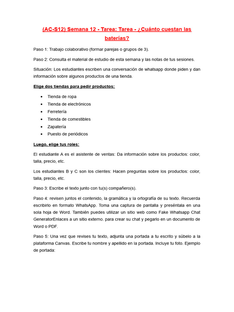 Chat de Compras en WhatsApp: Ropa | PDF | Crecimiento personal y ...