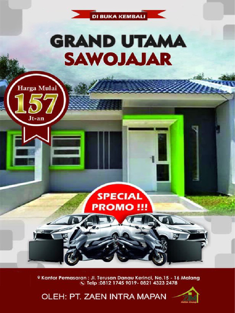 Proposal Perumahan | PDF | Griya & Taman