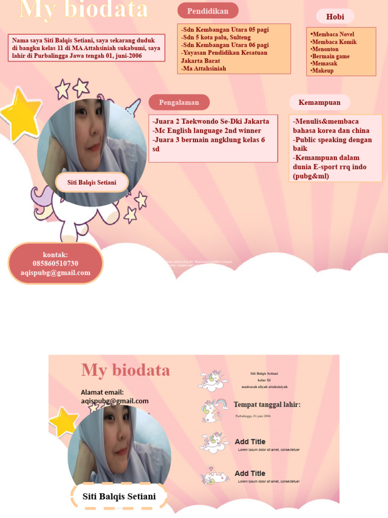 My Biodata-WPS Office | PDF