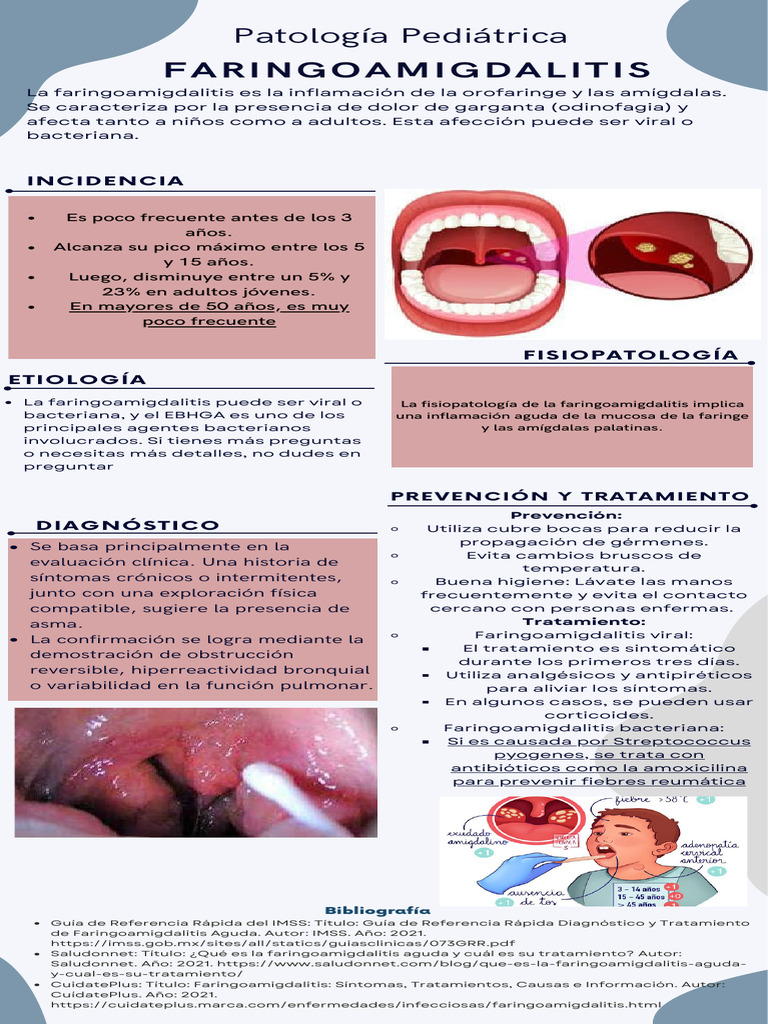 Faringo Amigdalitis | PDF | Enfermedades y trastornos | Medicina CLINICA
