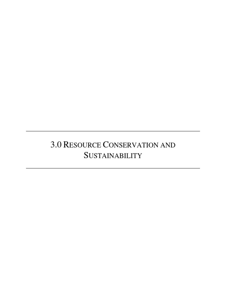 Chapter 3 - Resource Conservation and Sustainability (PDF) - 201409051639527101 | PDF | Climate ...