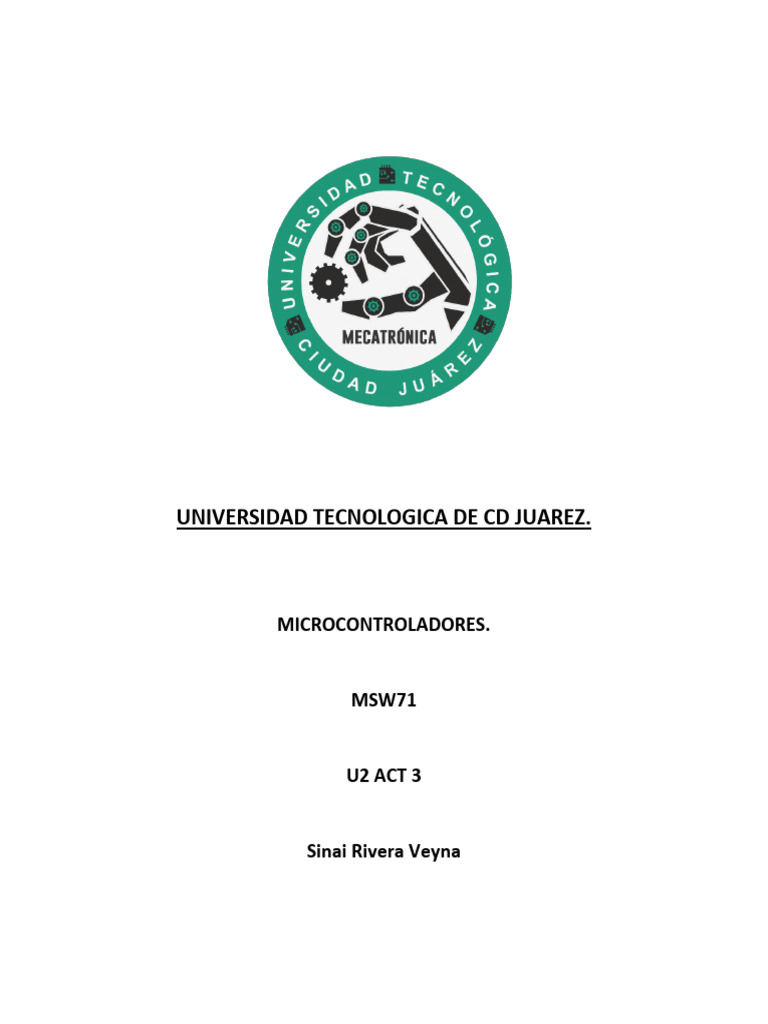 U2 Act 3 | PDF | Ingeniería de software | Programación de computadoras