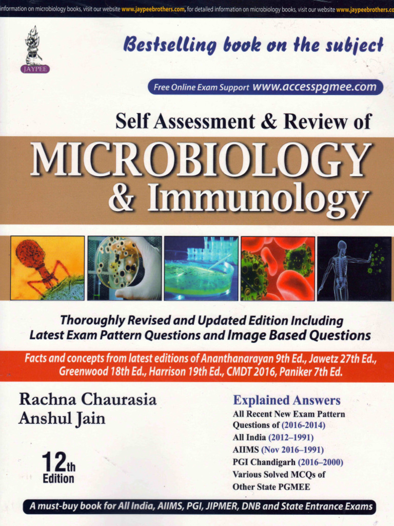 Self-Assessment and Review of Microbiology and Immunology 12th Edition | PDF