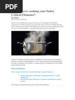 Identification of Safety Critical Equipment (SCE) : Guide | PDF | Risk ...