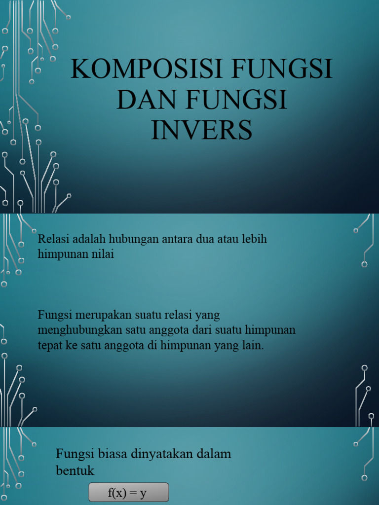 Function Composition and Inverses | PDF | Prototype