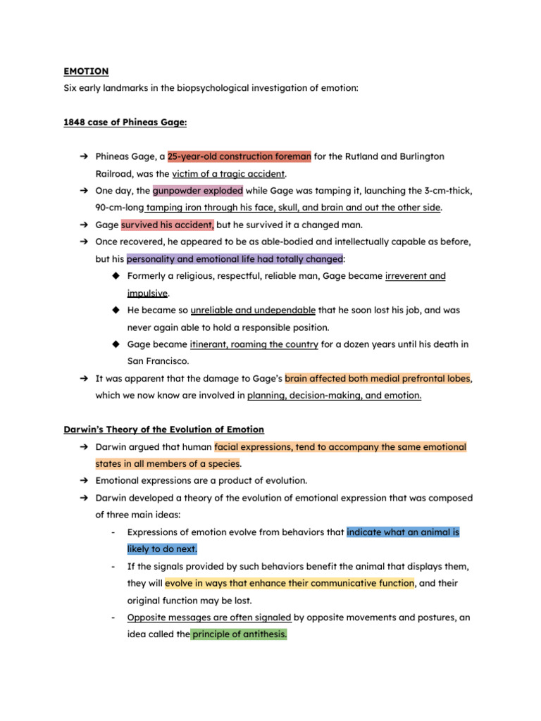 Unit 1 Neurobio Basis of Basic Psych Processes | PDF | Sleep | Facial ...