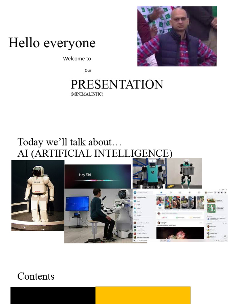 Hello Everyone: Presentation | PDF