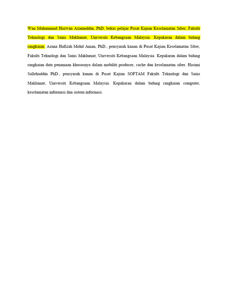 Wan Muhammad Hazwan Azamuddin | PDF
