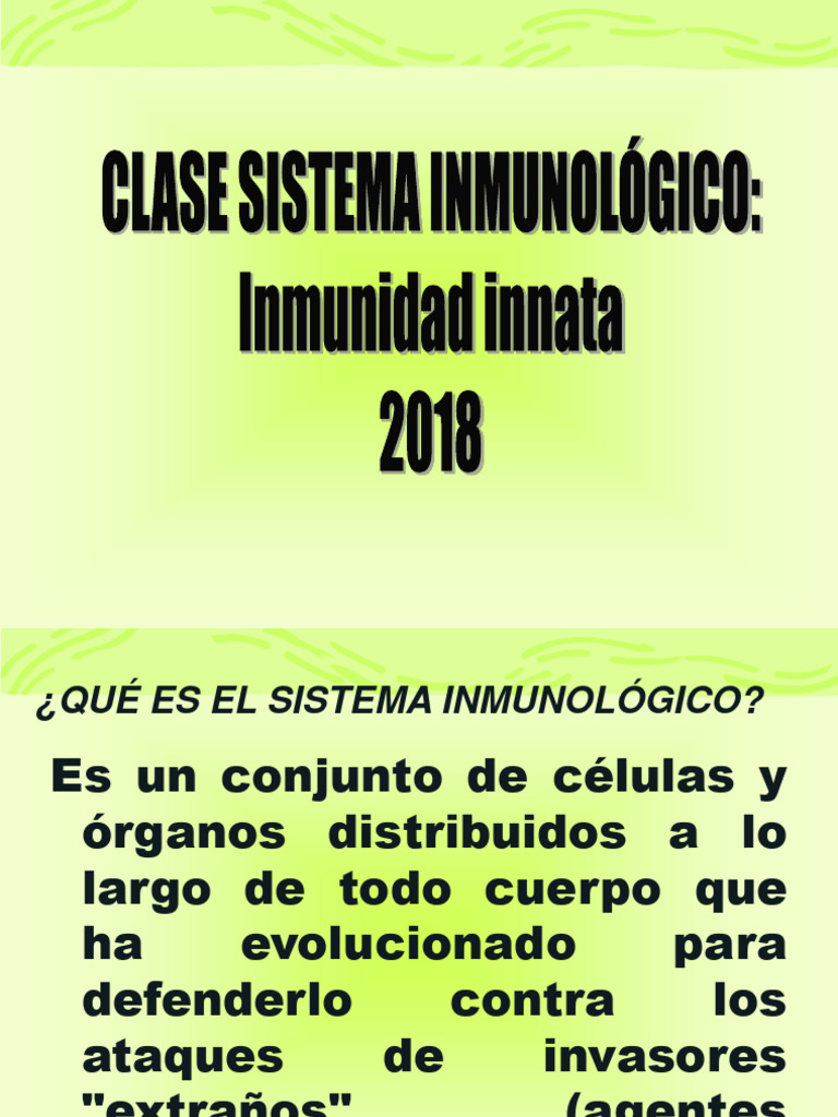 Qué Es El Sistema Inmunológico | PDF | Sistema inmune | Sistema inmune innato
