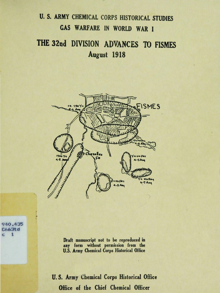 WWI 32nd Infantry Division | PDF | Warfare | Military Units And Formations