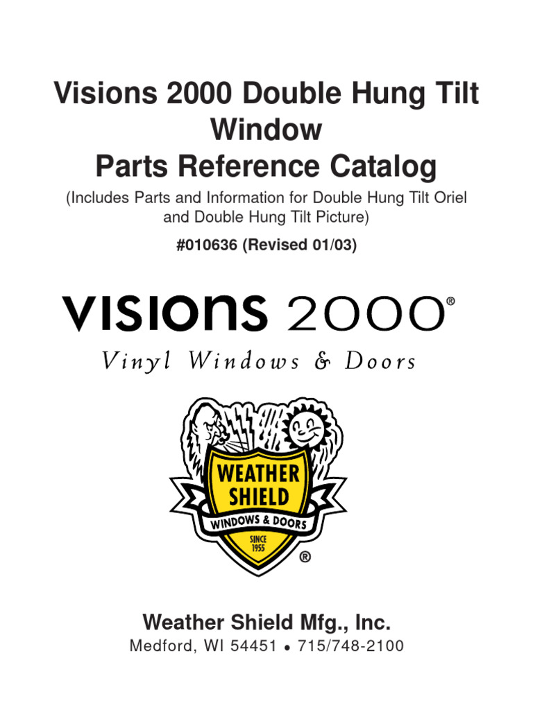 Window Parts Catalog Guide | PDF | Window