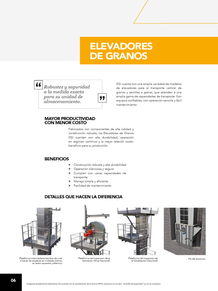 Elevador Cangilones | PDF