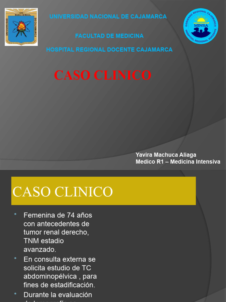 Caso Clinico Radiologia 1704 | PDF | Medicina CLINICA | Enfermedades y trastornos