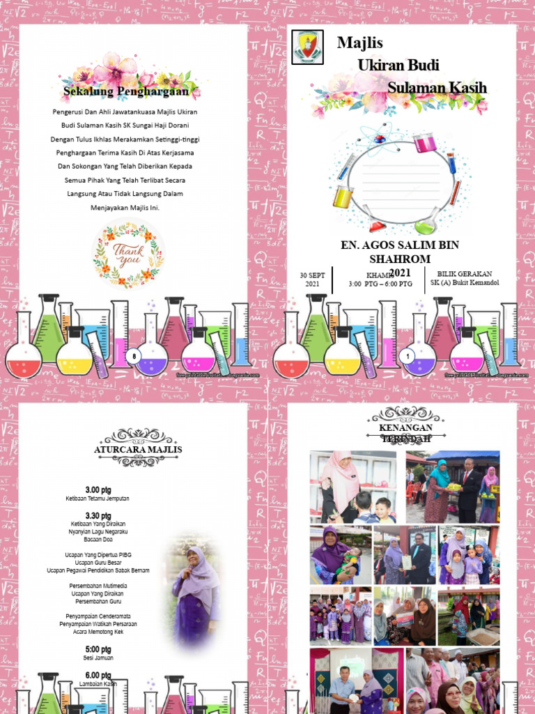 BUKU PROGRAM PERSARAAN CG JAHARAH A4 | PDF