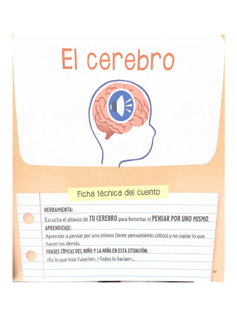 CUENTO El cerebro | PDF