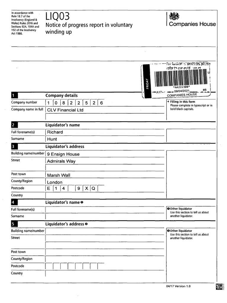 Companies House Document | PDF
