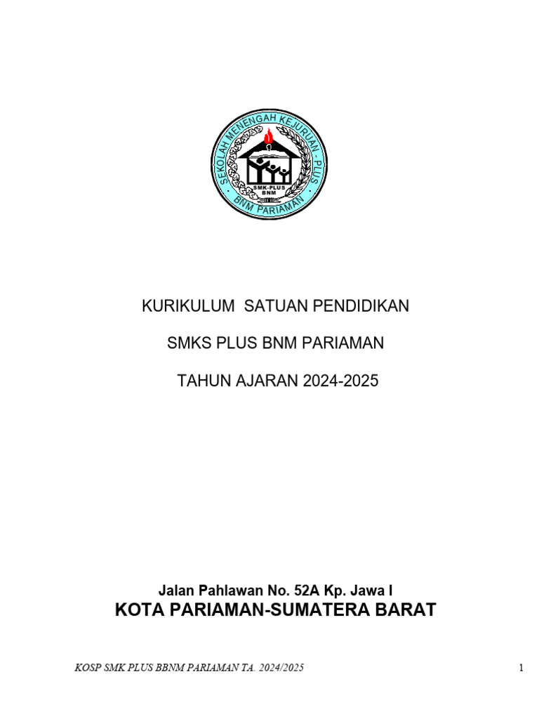 KSP BNM 2024 Fix | PDF