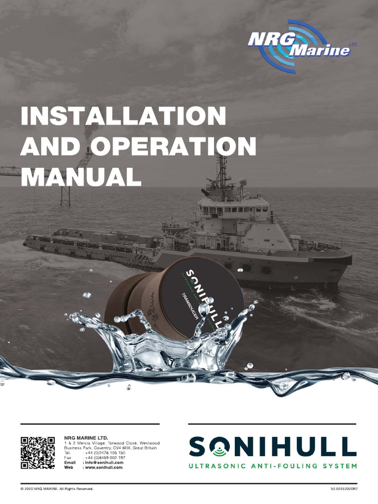 Installation and Operation Manual 2020 - Sonihull 2 | PDF