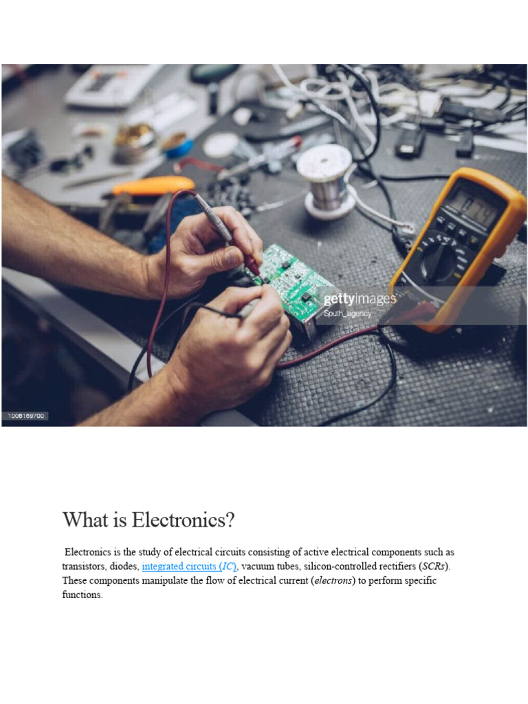 Basic Electronics Training Module SAN REMO 2024 | PDF | Mosfet | Field Effect Transistor