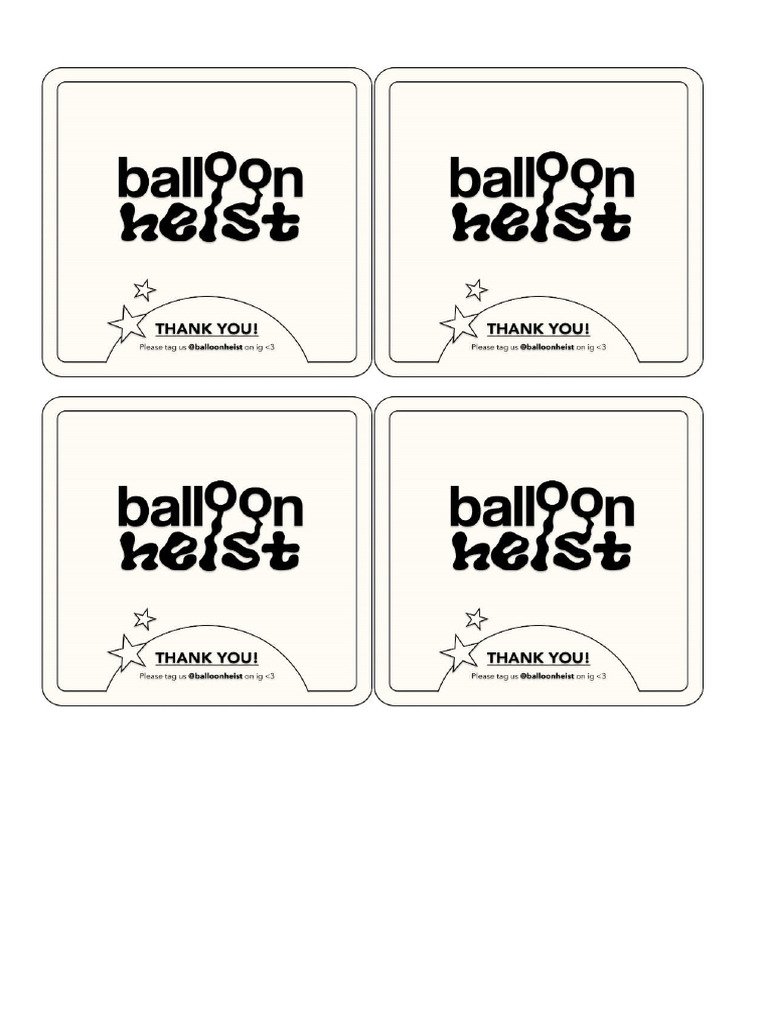 Name Tag (Print A5) | PDF
