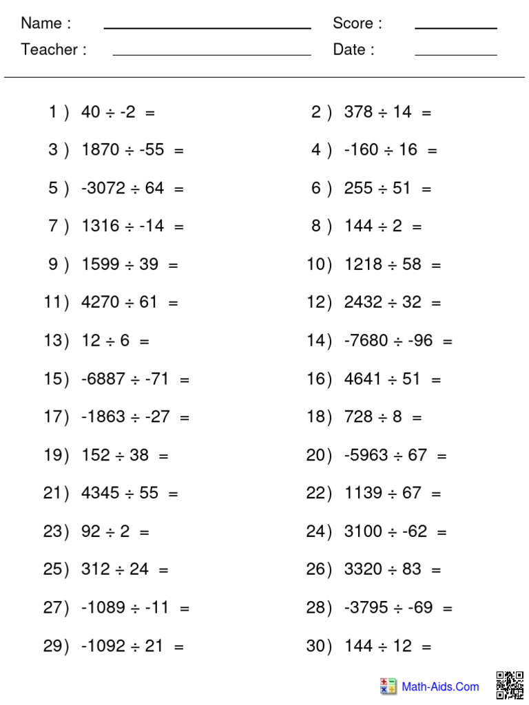Integer Divide 2terms-3 | PDF