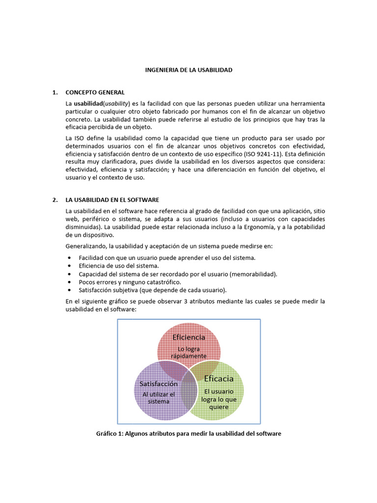 Ingenieria de La Usabilidad | PDF | Usabilidad | Software