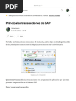 Uso de RSSCD100 para Logs en SAP | PDF | Tecnología | Negocios