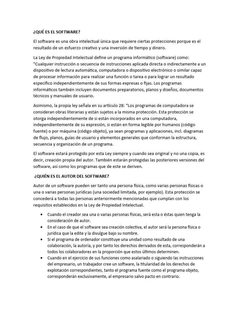 Qué Es El Software | PDF | Programa de computadora | Programación