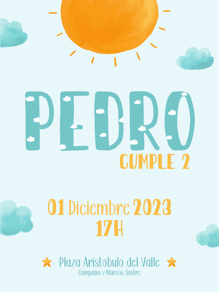 Cumple 2 | PDF