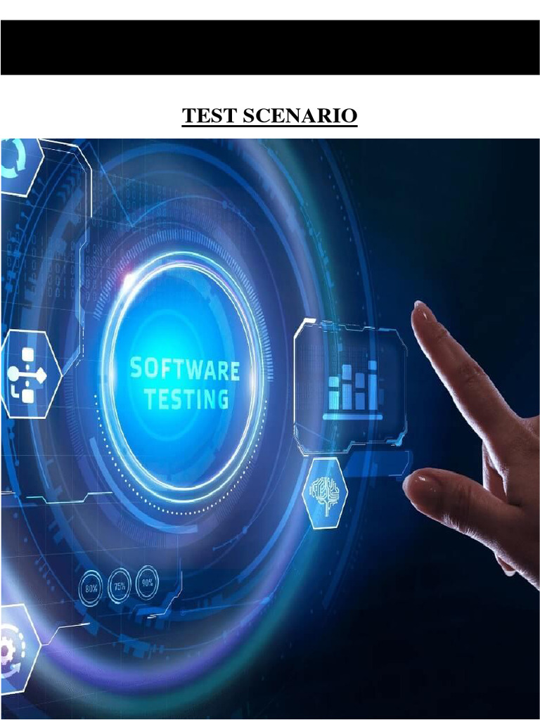 4 Test Scenario | PDF | Systems Engineering | Software Engineering