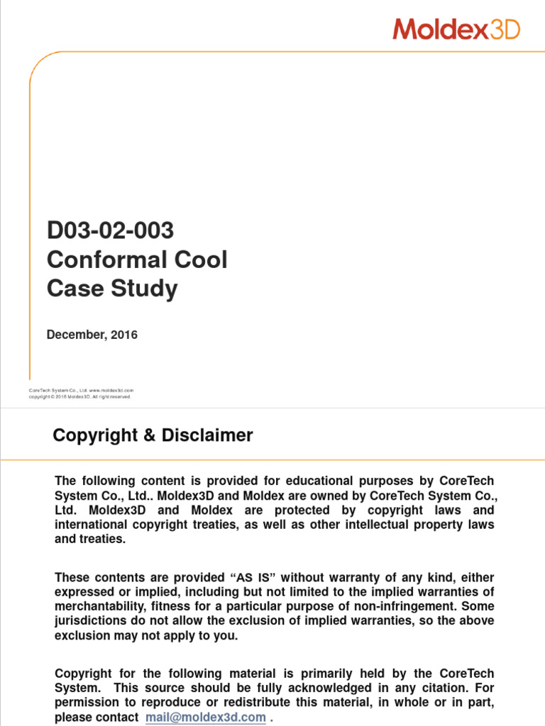 D03!02!003 Conformal Cool - Case Study | PDF | Copyright | Applied And Interdisciplinary Physics