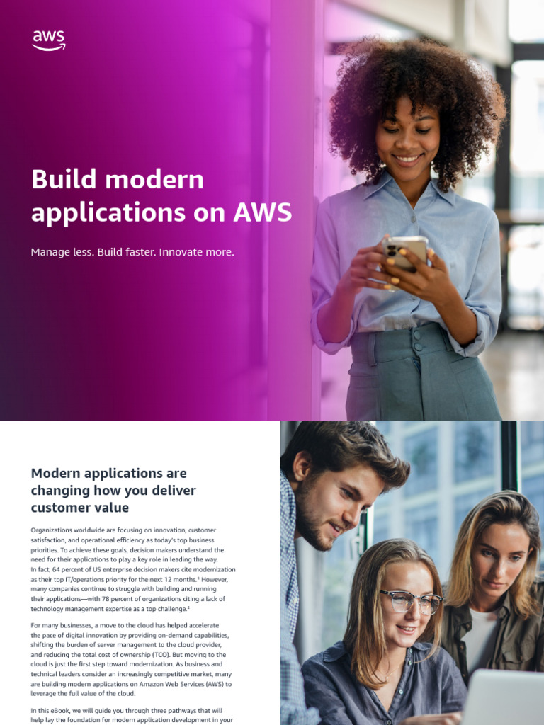 build-modern-applications-on-aws (1) | PDF | Cloud Computing | Amazon Web Services