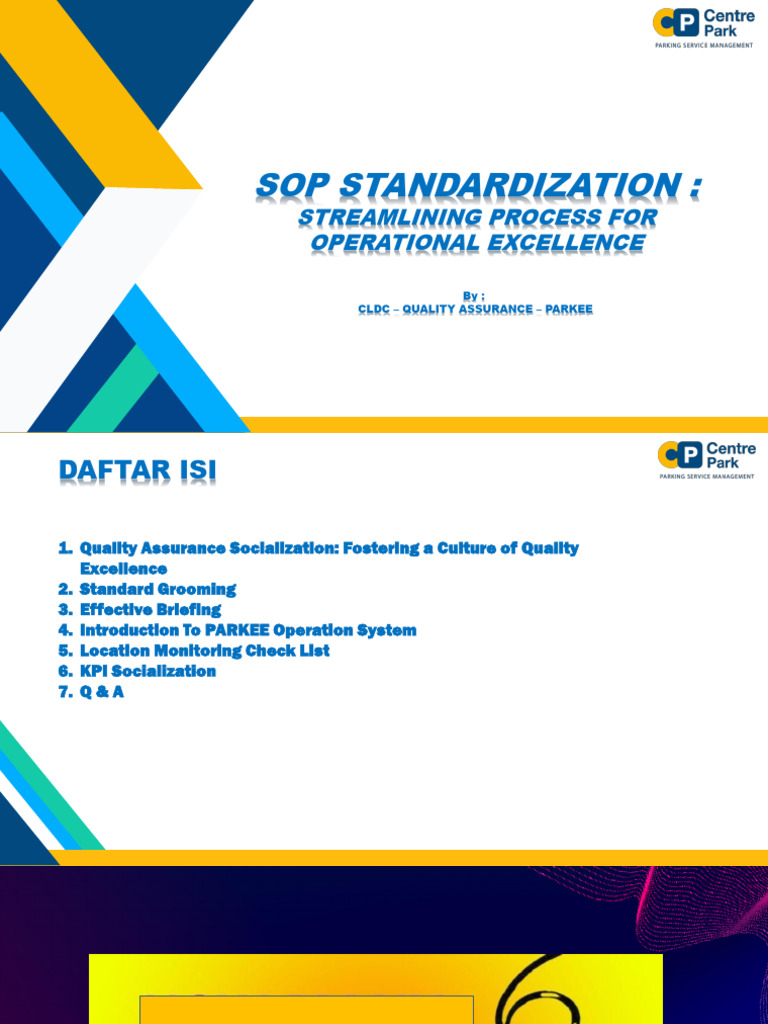 SOP Standardization | PDF | Bisnis | Komputer