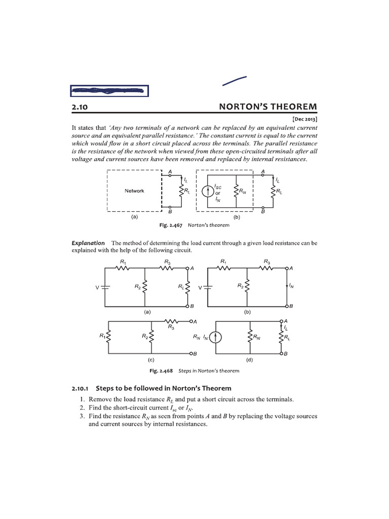 Norton Theorm | PDF