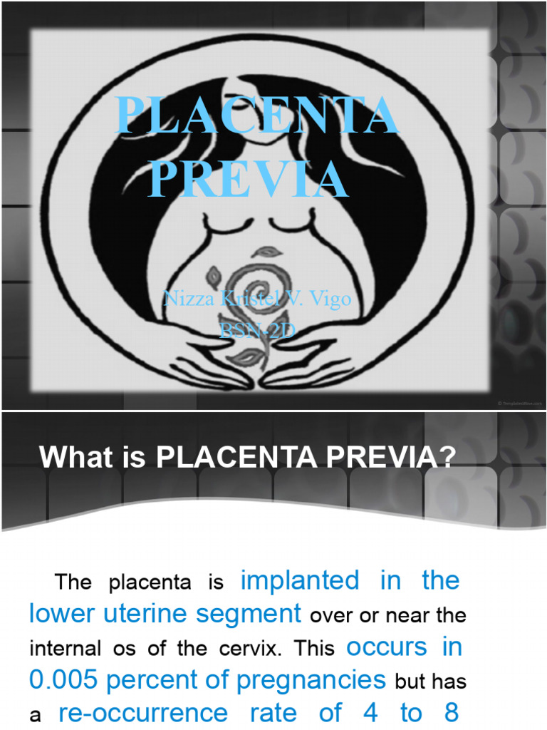 Placenta Previa | PDF | Childbirth | Uterus
