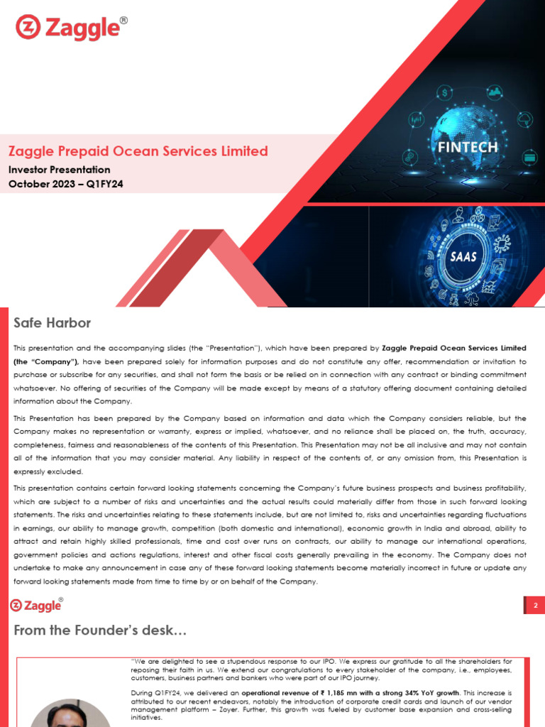 Zag 1 | PDF | Equity (Finance) | Expense