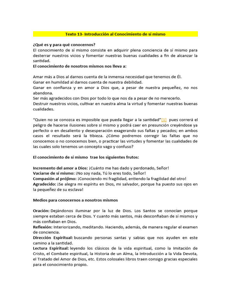 Texto 13 - 14 | PDF | Amor | Pecado