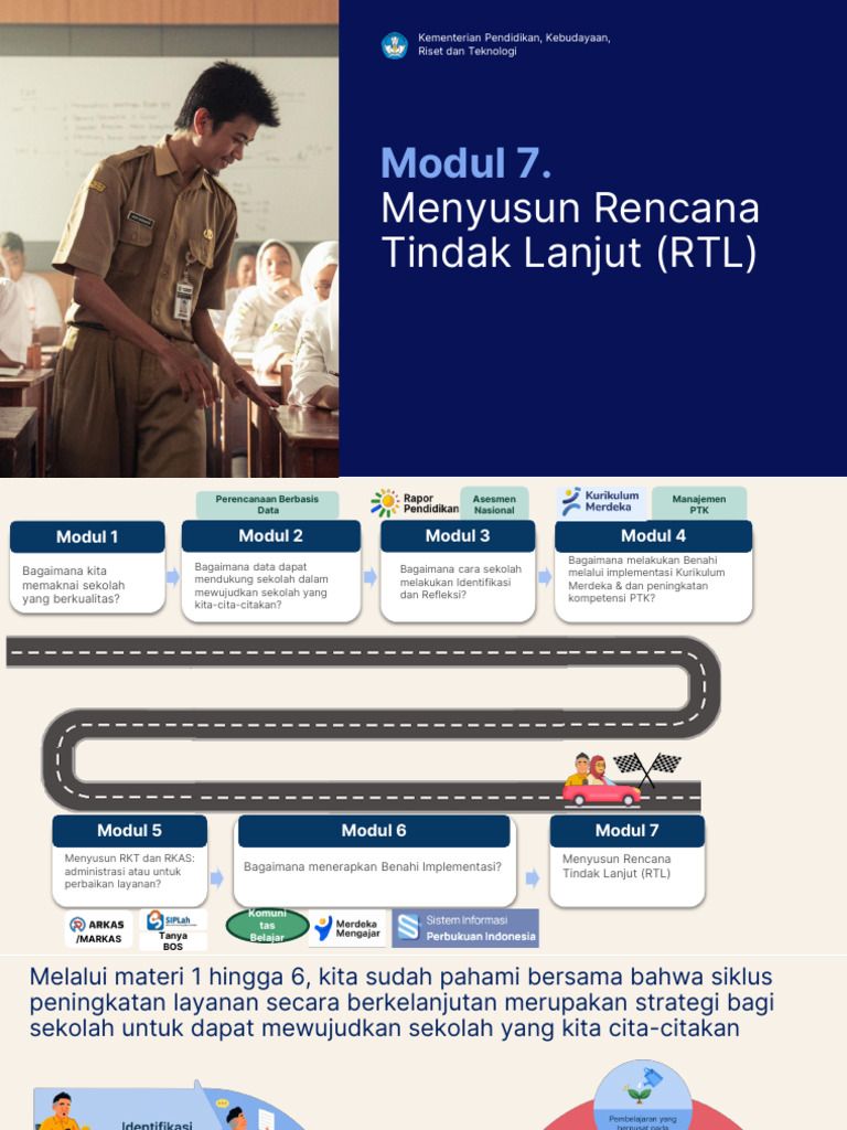 Modul 7 - Menyusun Rencana Tindak Lanjut (RTL) | PDF
