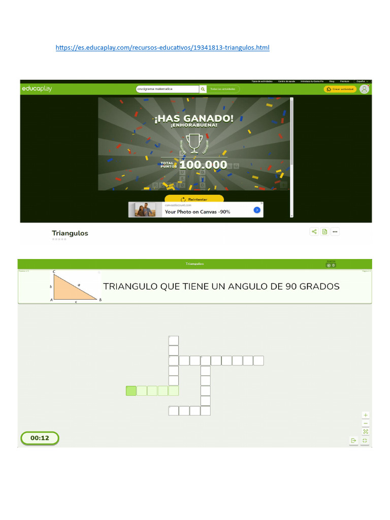 CRUCIGRAMA CON GENIALLY | PDF